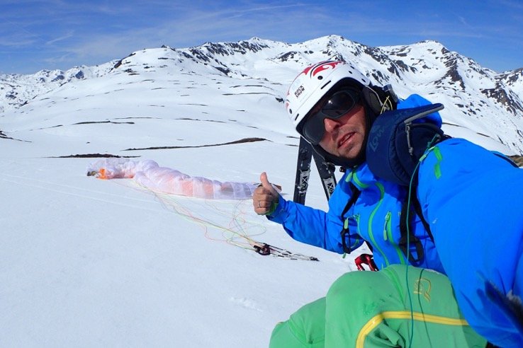 Diy Heliskiing - Paraboarding in Zillertal
